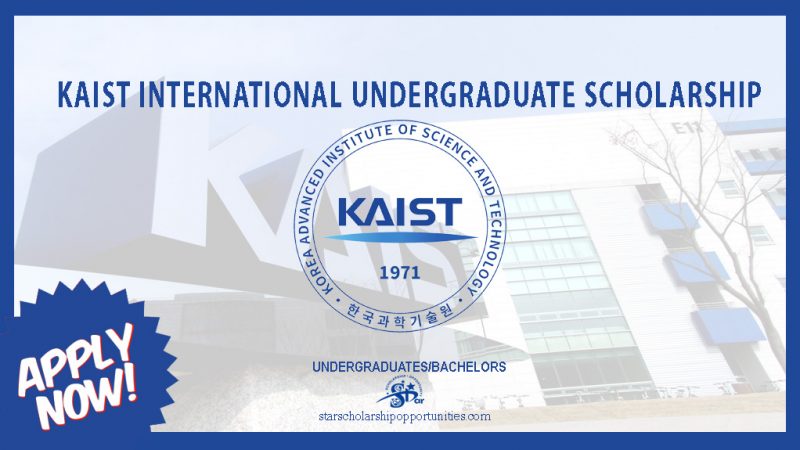 KAIST International Undergraduate Scholarship ...