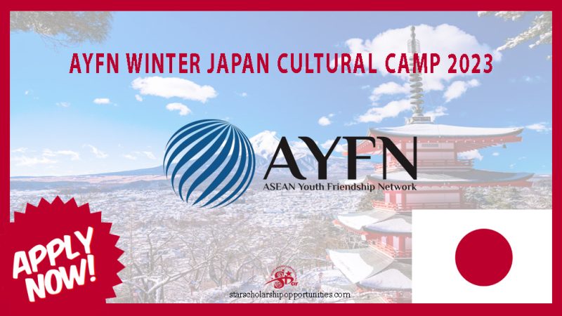 AYFN Winter Japan Cultural Camp 2023 – Starscholarshipopportunities