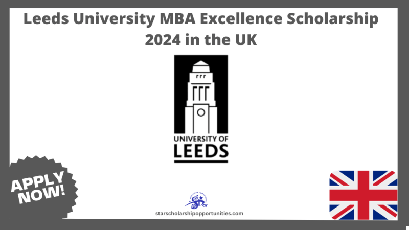 Leeds University MBA Excellence Scholarship 2024 in the UK ...