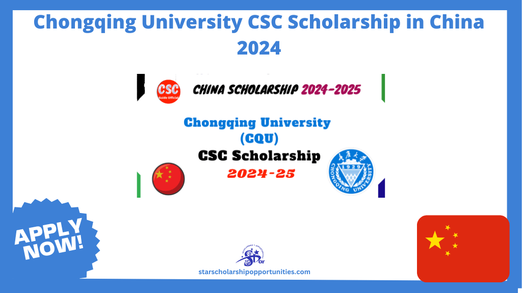 Chongqing University CSC Scholarship in China 2024 | Fully Funded ...