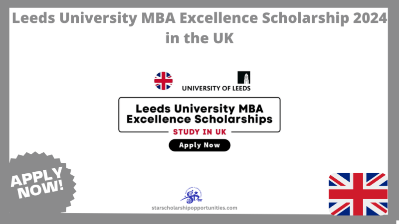Leeds University MBA Excellence Scholarship 2024 in the UK ...