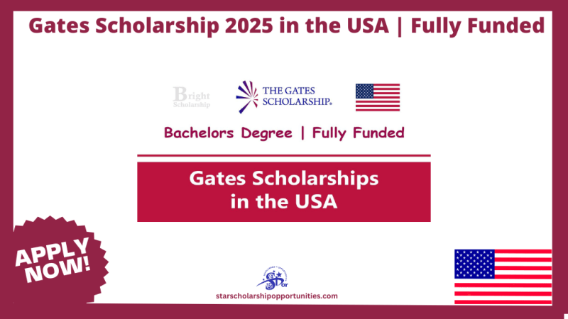 Gates Scholarship 2025 in the USA | Fully Funded ...